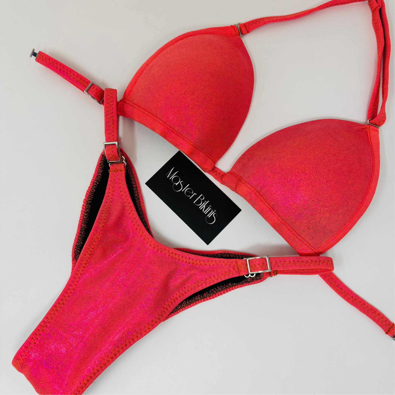 Fit Model Twinkle Coral - Master Bikinis - Bikinis de competencia