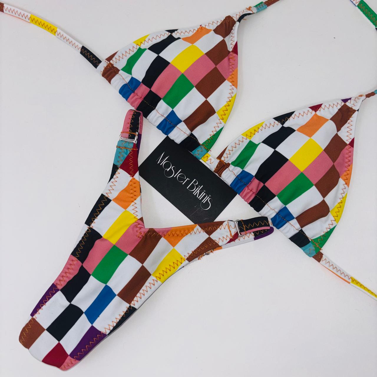 Bikinito Color Square - Master Bikinis - Bikinis de competencia